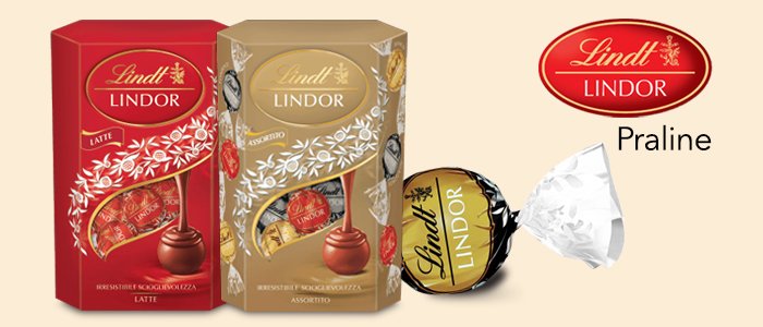 Lindt Lindor Praline di cioccolato 200g - Buy&Benefit Lindt Lindor Praline di cioccolato 200g - Buy&Benefit